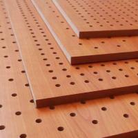 China Square Edge Colorful Wooden Acoustic Wall Panels for Decoration and Sound Absorption for sale