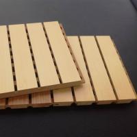 China 600*600 Fireproof Acoustic Sound Absorption Wooden Panel for Wall Decoration Material for sale