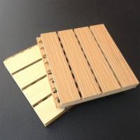 China 600*600 Fireproof Acoustic Sound Absorption Wooden Panel for Wall Decoration Material for sale