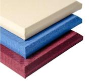 China E1 Acoustical Sound Absorption Fiberglass Wall Panel for Replaceable Building Material for sale