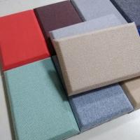 China E1 Acoustical Sound Absorption Fiberglass Wall Panel for Replaceable Building Material for sale