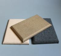 China E1 Acoustical Sound Absorption Fiberglass Wall Panel for Replaceable Building Material for sale