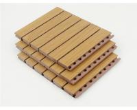 China E1 Acoustic Sound Absorption Wooden Wall Panel for Theather and Gymnasium Decoration for sale