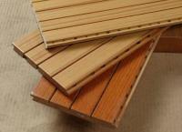 China 600*600 Square Edge Fireproof Acoustic Wooden MDF Wall Panel for Interior Decoration for sale