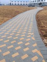 China Suitable for Parking Lots and Common Lanes Brown Water Permeable Brick / Block Pavement for sale