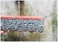 China Repeated Ceramic Water Permeable Brick Paver for Driveway and Walkway AAA Grade Class for sale