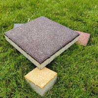 China Red Porcelain Paving Brick 100mm*25mm Size for Patio Driveway Anti-Skid 65-85 Bpn for sale