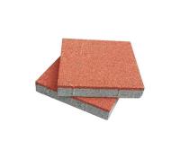 China Red Porcelain Paving Brick 100mm*25mm Size for Patio Driveway Anti-Skid 65-85 Bpn for sale