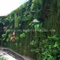China Decorative Synthetic Moss Grass for Home Garden Made of Plastic Materials 20*20cm for sale