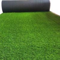 China High Density Football Soccer Synthetic Grass / Turf Stitch Rate 16/10cm Pile Height 25mm for sale