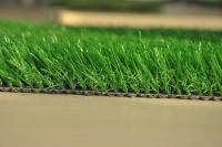China High Density Football Soccer Synthetic Grass / Turf Stitch Rate 16/10cm Pile Height 25mm for sale