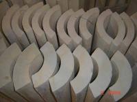 China Calcium Silicate Pipe Thermal Insulation Building Construction Materials 220kg/m3 White for sale