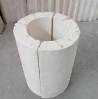 China Glazed Tiles Enhance Fireproof Calcium Silicate Slabs / Pipes for Insulation for sale