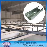 China 0.40-1.0mm Thickness Fireproofing Galvanized Tee Grid for Suspended Ceiling T Bar for sale