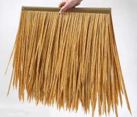 China Traditional Style Synthetic HDPE Thatch Roof for Hotel Roofing Decoration for sale