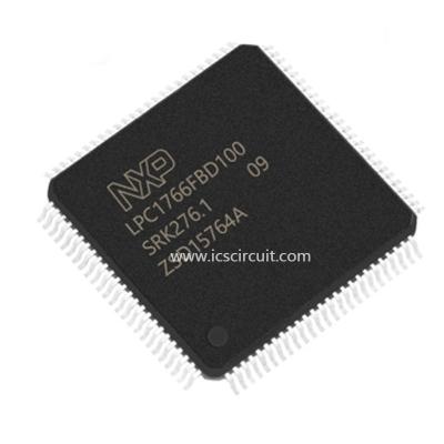China LPC1766 32 Bit Arm Cortex M3 MCU Chip 512 Kb Flash And 64 Kb Sram for sale