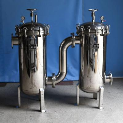China Pharmaceutical Industrial Cartridge Filters Filtration Housing 1.0 Mpa for sale