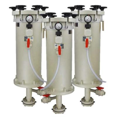 China 20 Inch Stainless Steel Bag Filter Housing Polypropylene Water Treatment for sale