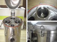 China Hygienic Water Bag Filter Housing Removable Stainless Steel Filtration Machine for sale