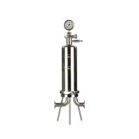 China RO Stainless Steel Bag Filter Housing Cartridge Multi Round Industrial for sale