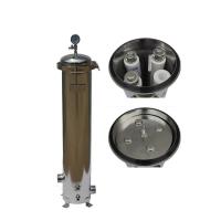 China 0.6Mpa - 1.6Mpa Water Filter Treatment 304 Stainless Steel Filter Housing for sale