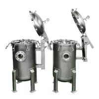 China OEM Commercial Water Filtration Stainless Steel Multi Cartridge Filter Housing for sale