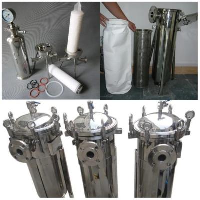 China PTFE / PP Multi Cartridge Filter Housing Micro Membrane Lenticular for sale