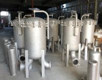 China Complete Single Stainless Steel Bag Filter Housing SS304 316 for sale