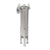China Stainless Steel Bag Filter Housing For Water Liquid Filtration for sale