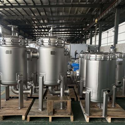 China Water Treatment 12 Multi Bag Filter Housing Stainless Steel For Paints for sale