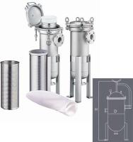 China Customized Stainless Steel Bag Filter Housing For Water Treatment for sale