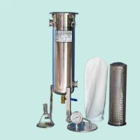 China 4 Bag Filter Housing Stainless Steel For Water Treatment System for sale