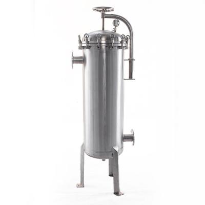 China Oil Sanitary Stainless Steel Bag Filter Housing Industrial Durable for sale