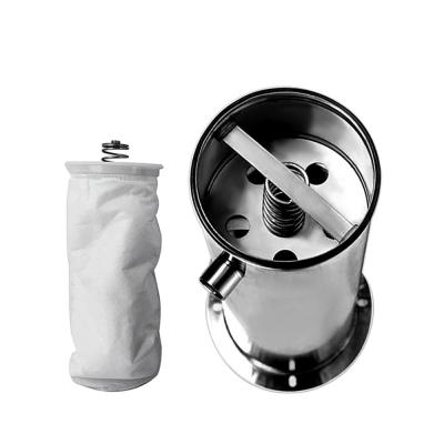 China 3 Micron Stainless Steel Bag Filter Housing Plastic Hygiene High Pressure for sale