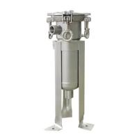 China 60L - 500L Stainless Steel Bag Filter Housing Water Single Bag Filter for sale