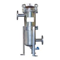 China OEM / ODM 20 Inch Stainless Steel Bag Filter Housing 304 316L With PP Filter Bag for sale