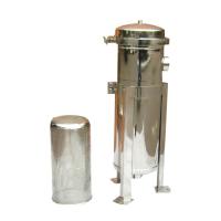 China Water Stainless Steel Bag Filter 20 Inch Industry Filter Bag Housing for sale