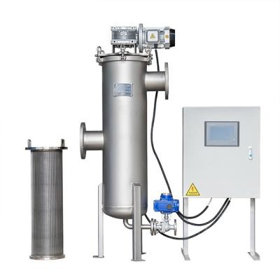 China SS304 / SS316L Industry Automatic Self Cleaning Filter System Rotary Scraper for sale