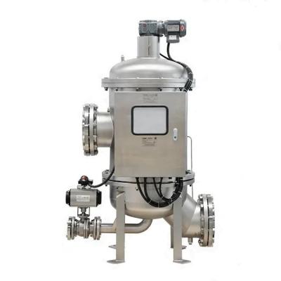 China Industrial Water Automatic Self Cleaning Filter Brush Scraper Type for sale