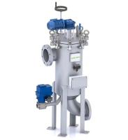 China Smooth Automatic Self Cleaning Filter Carbon Steel Water Filter Strainer 1.6MPa for sale