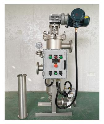 China 1.0MPa Automatic Self Cleaning Filter DFX Motor Drives SS304 / SS316 for sale