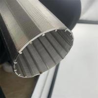 China Water Well Johnson V Wire Screen Wedge Stainless Steel Customized for sale