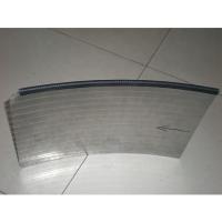 China Wrapped Wedge Wire Screen Sieve Filters Bend For A Water Intake for sale
