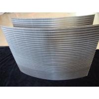 China Wrapped Wedge Wire Screen Sieve Filters Bend For A Water Intake for sale