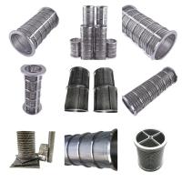 China Square Wedge Wire Screen Circular Stainless Steel Screw Press Customized for sale