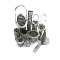 China Customized Stainless Steel Wire Mesh Filters Round Perforated Pipe for sale
