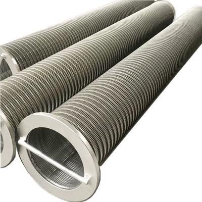 China Slotted Wedge Wire Baskets Cylinder Screen For Screw Press Separators for sale