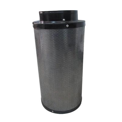 China 8 Inch Activated Carbon HVAC Filter Media Cartridge Larger Area Air Purifying for sale