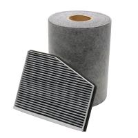 China PP Cloth Activated Carbon HVAC Filter Media Roll For Auto Cabin Air Filter for sale