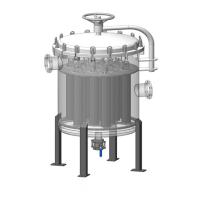 China SUS316L Stainless Steel Multi Cartridge Filter Housing 150psi for sale
